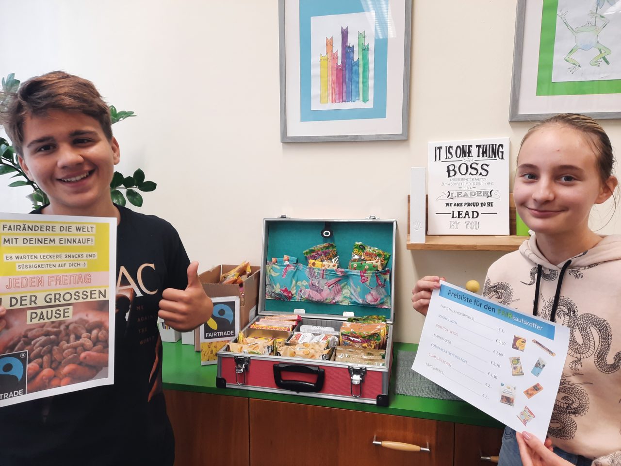 Fair Trade School - Mittelschule - Naturparkschule Neuhaus am Klausenbach